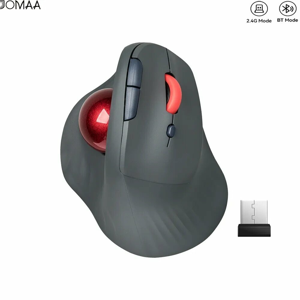 JOMAA Мышь беспроводная CP1266, черный матовый