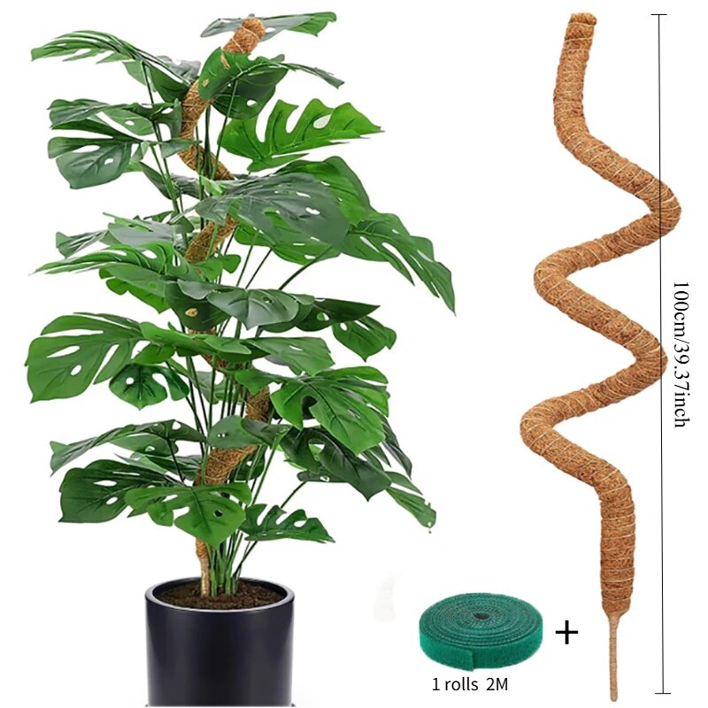 Деревянные гибкие опоры для растений 1pcs Bendable 100cm