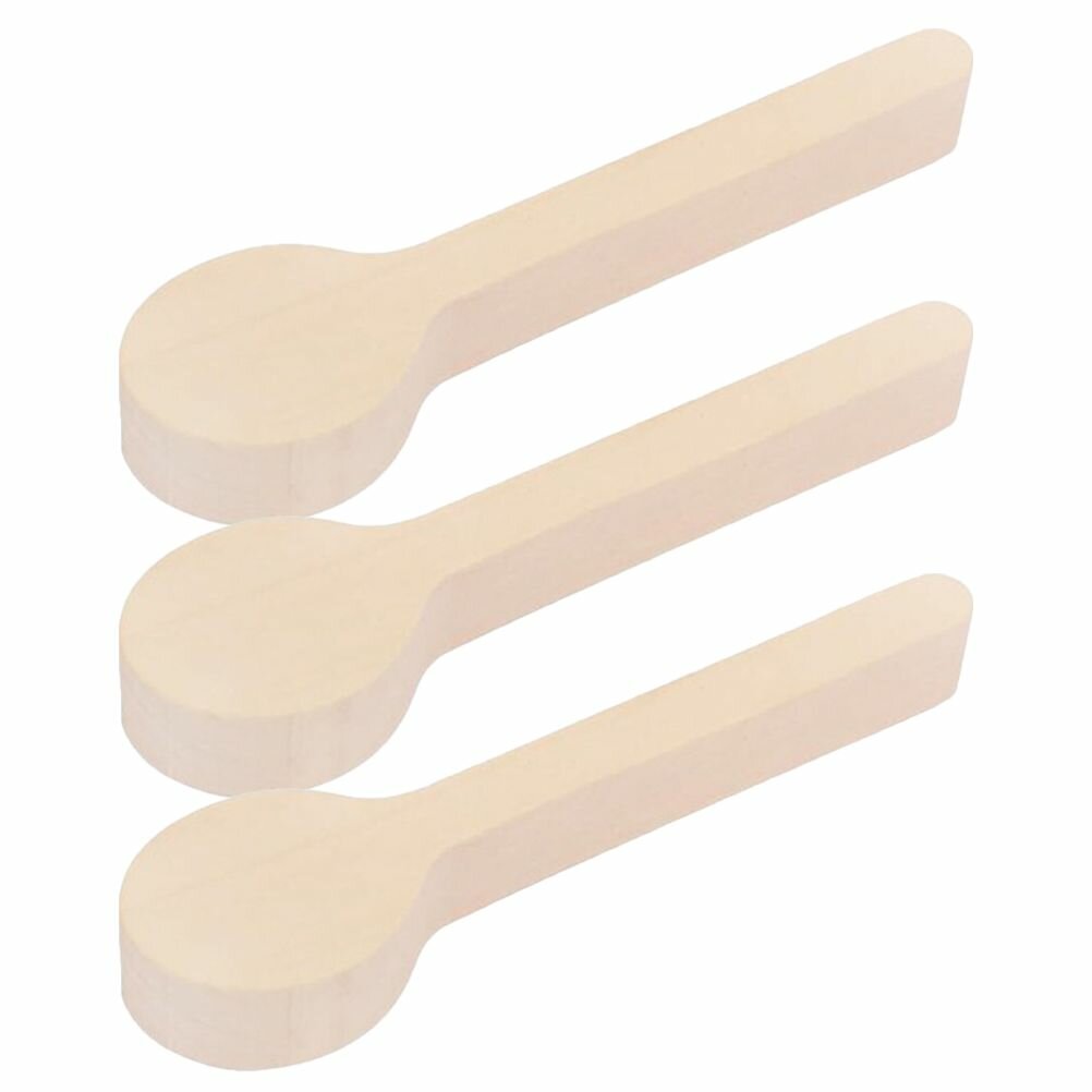 Деревянные Ложки, Из Липы, Для Образовательных Занятий, 3 Штуки