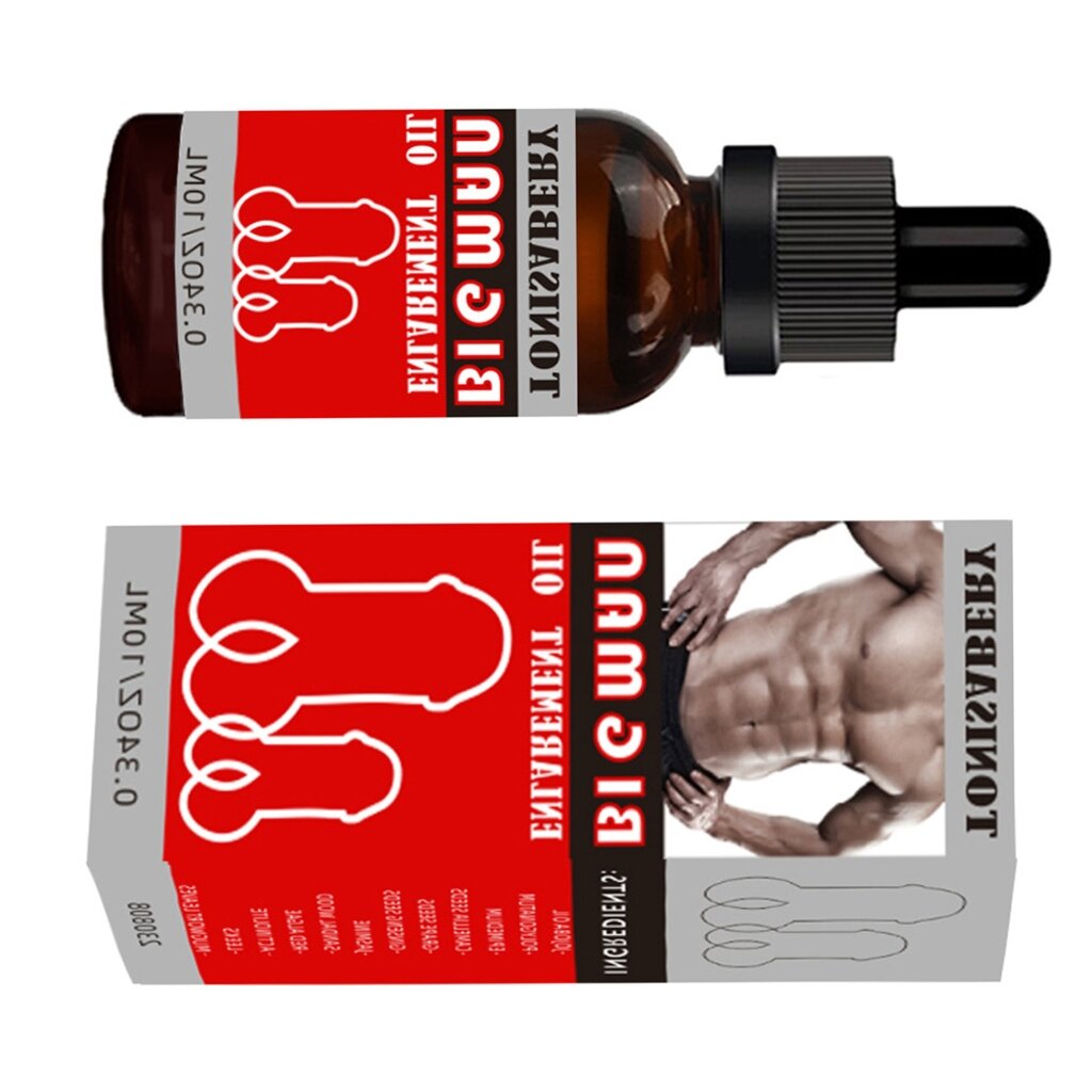 1 флакон эфирного масла для мужского массажа объемом 10 мл