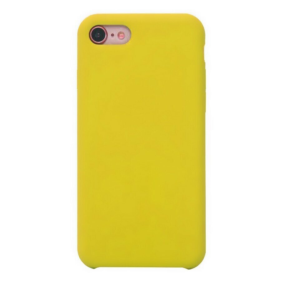 Силиконовая накладка без логотипа (Silicone Case) для Apple iPhone 6+ желтый