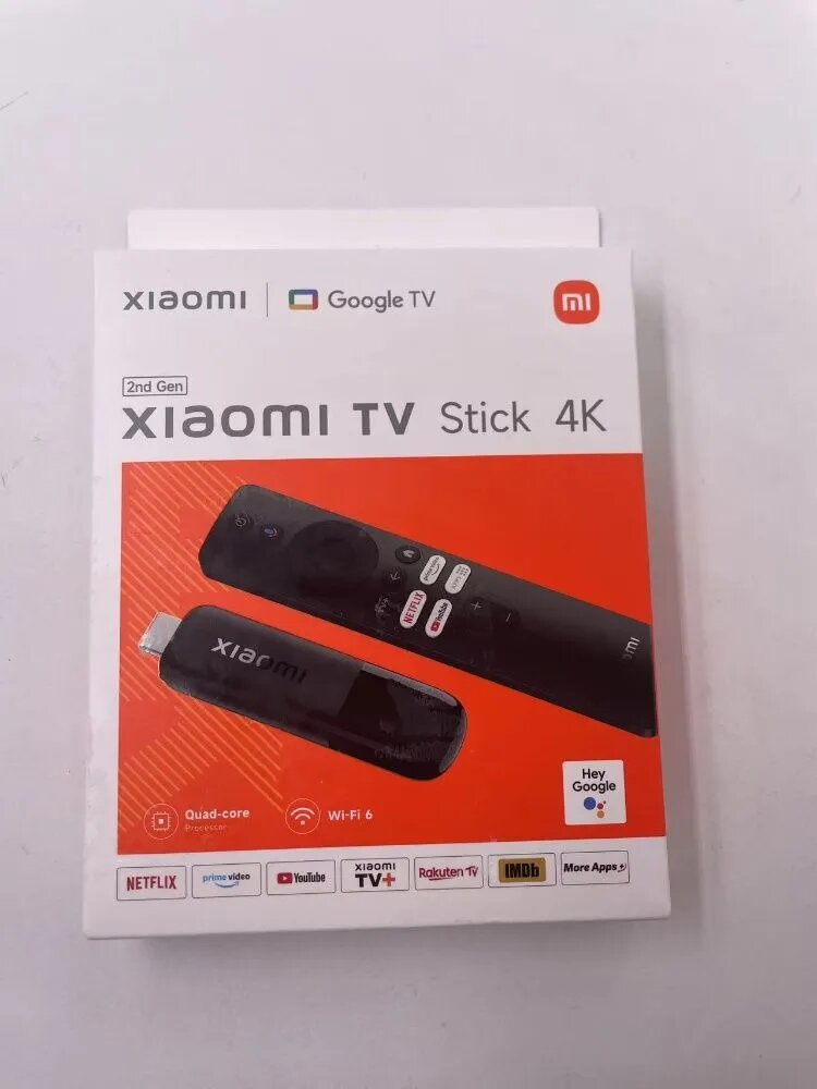 Новый Глобальная версия ТВ-приставка для телевизора Mi TV Stick 4K 2nd GenAAA