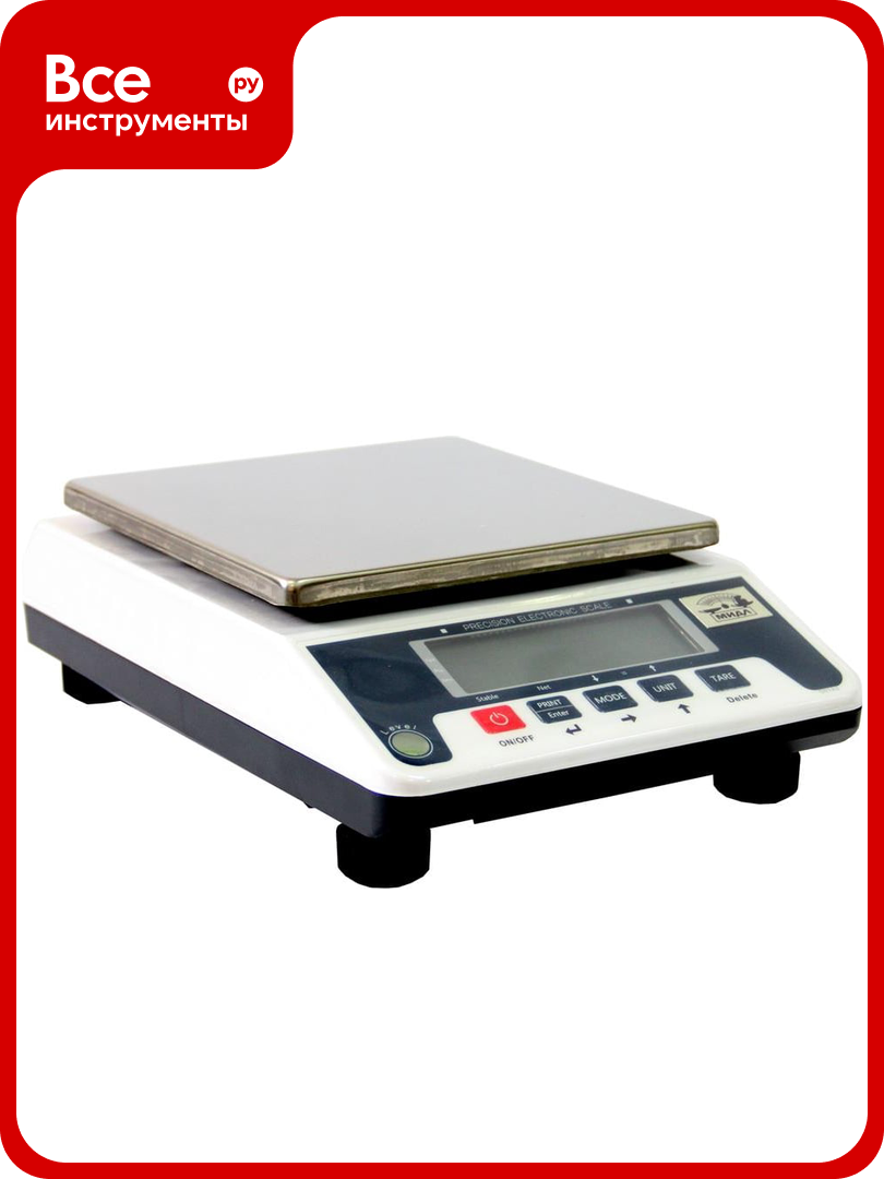 Лабораторные весы Middle МЛ 6-II В1ЖА 0,1, 185x185 Ньютон-1 d-0,1 1444500005