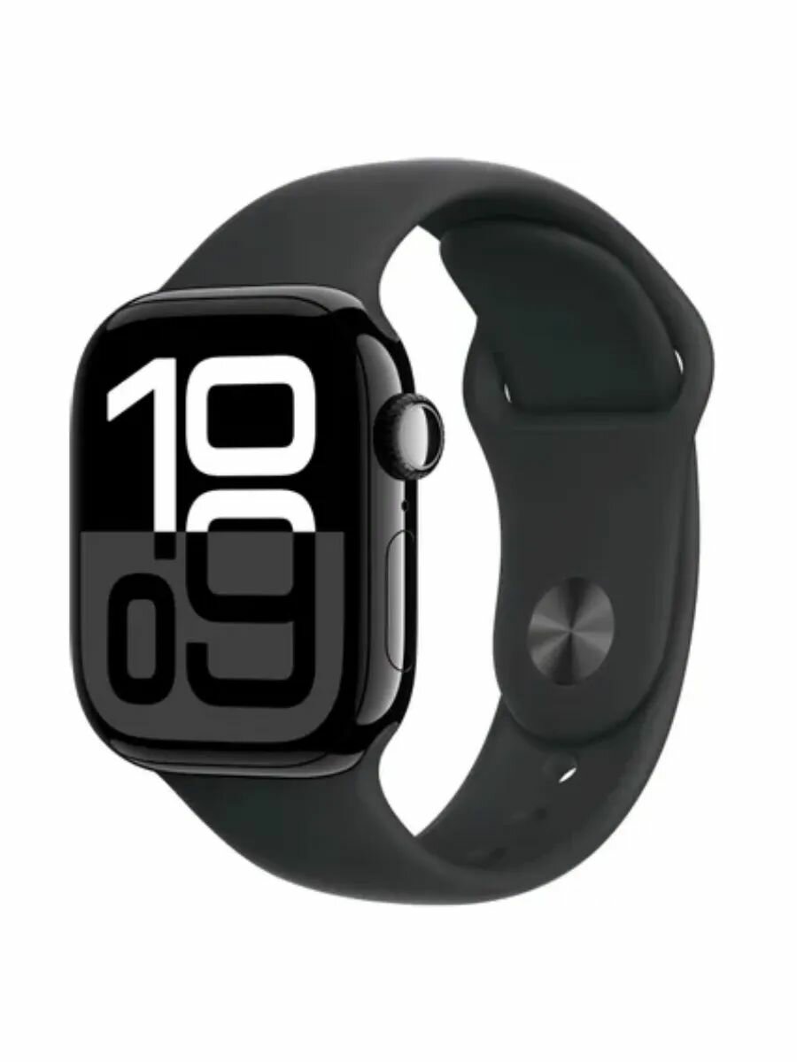 1,96" Смарт-часы Apple Watch Series 10 46mm (MWY13) черный - OLED, 416x496, Bluetooth, Wi-Fi, для iOS 18 и выше