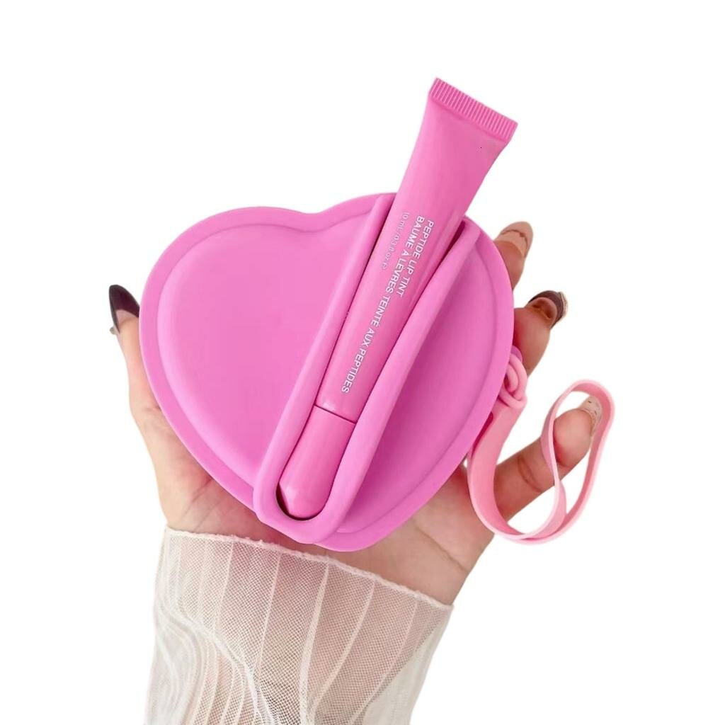 Силиконовый чехол для помад и ключей, люблю красную розу - Нужна упаковка