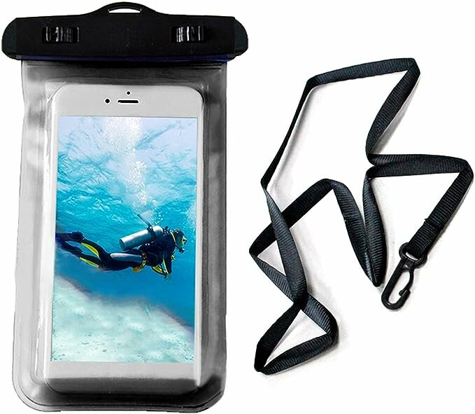 Универсальный водонепроницаемый чехол для смартфонов, размер 20*10,5 см, материал ПВХ, защита IPX 8, цвета: белый, желтый, черный, розовый, зеленый, оранжевый, синий, красный, темно-фиолетовый, светло-фиолетовый, с подвеской для шеи, компасом, прозрачная