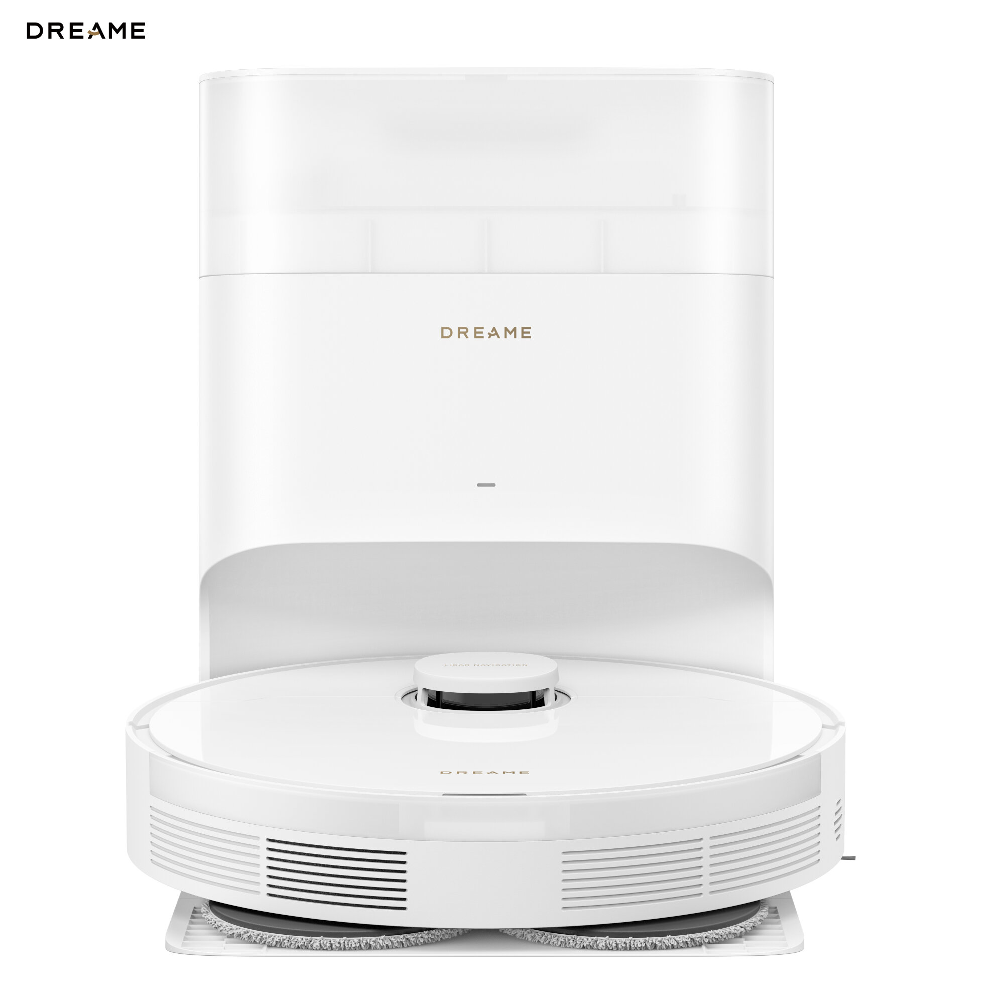 Dreame L10s Plus — робот-пылесос с влажной уборкой, всасывание 7000 Па, тихая работа, подъём швабры на 7 мм