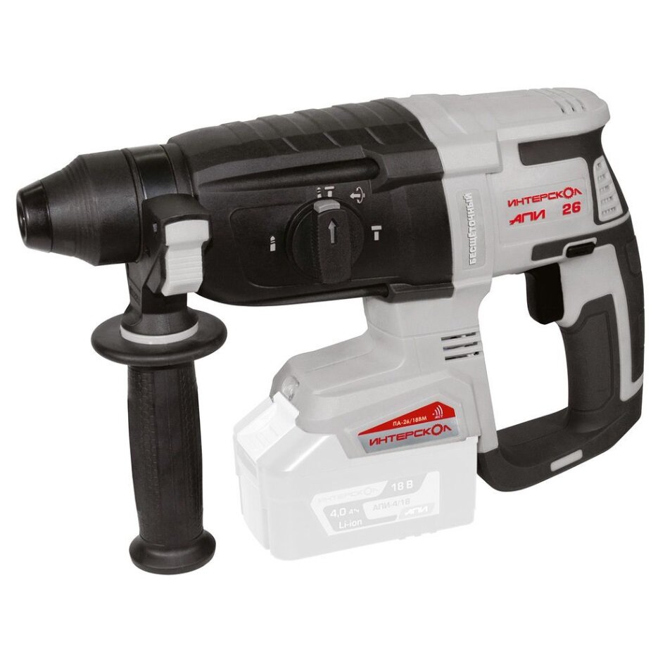 Перфоратор аккумуляторный ИНТЕРСКОЛ ПА-26/18ВМ АПИ (без АКБ и ЗУ)
