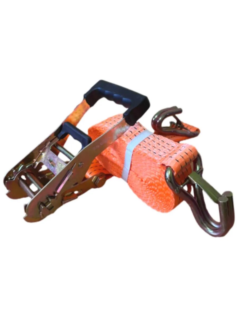 Стяжной ремень КанТраст крюк с защелкой, 50 мм, 6 т, 10 м,