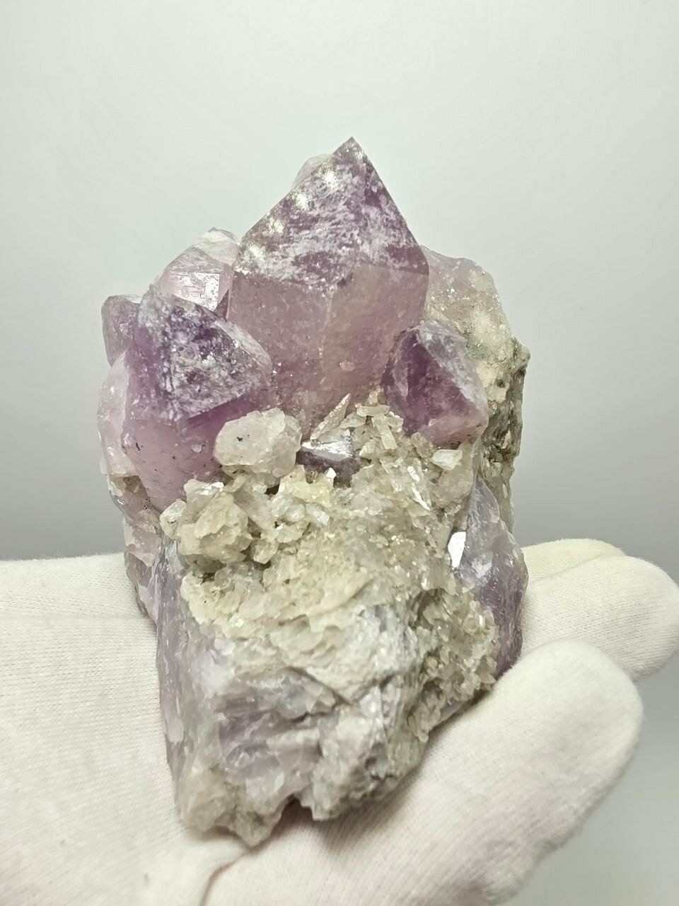 Аметист друза 101 мм, 450 г.