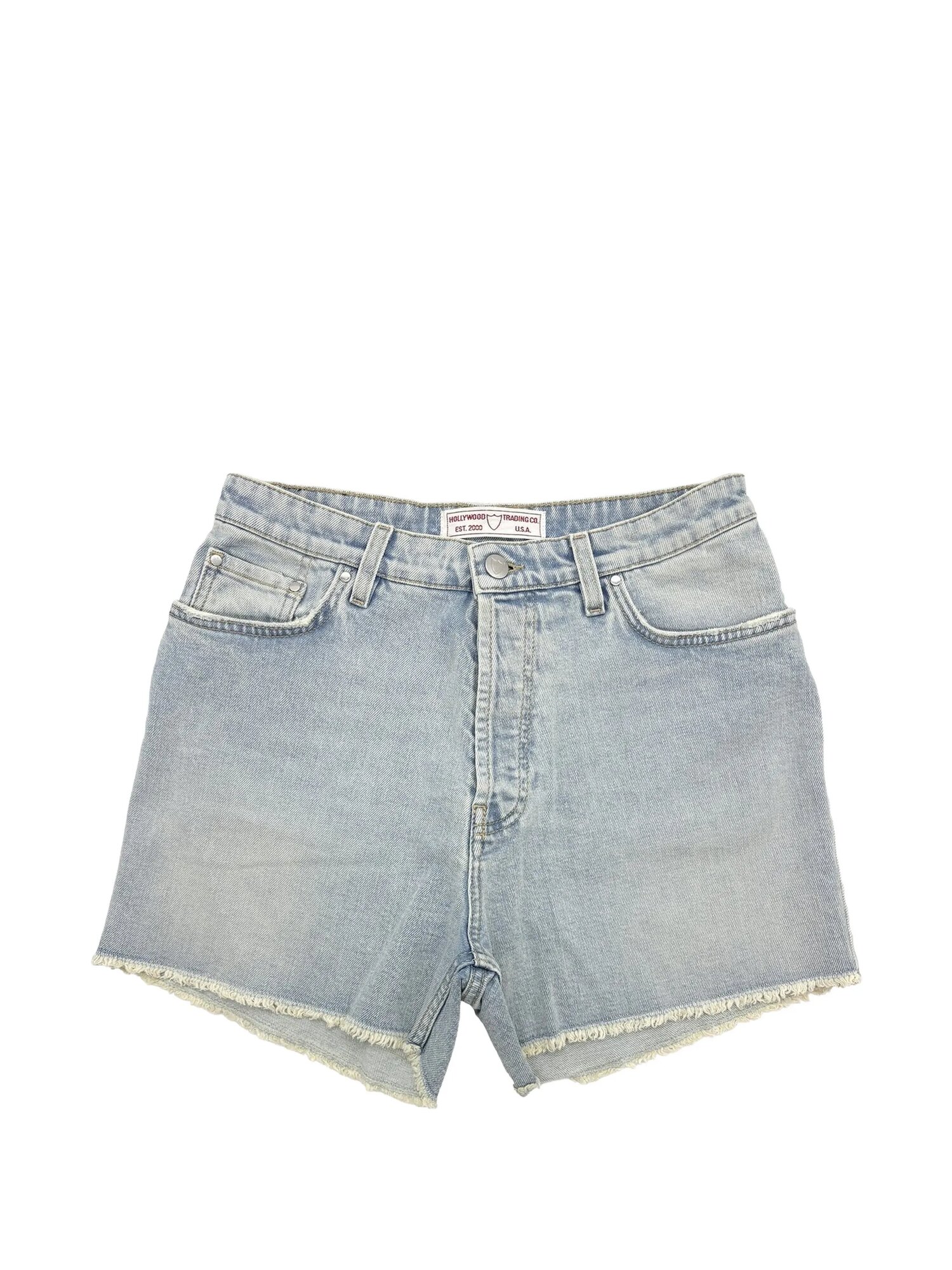 Шорты HTC Raw-cut denim shorts