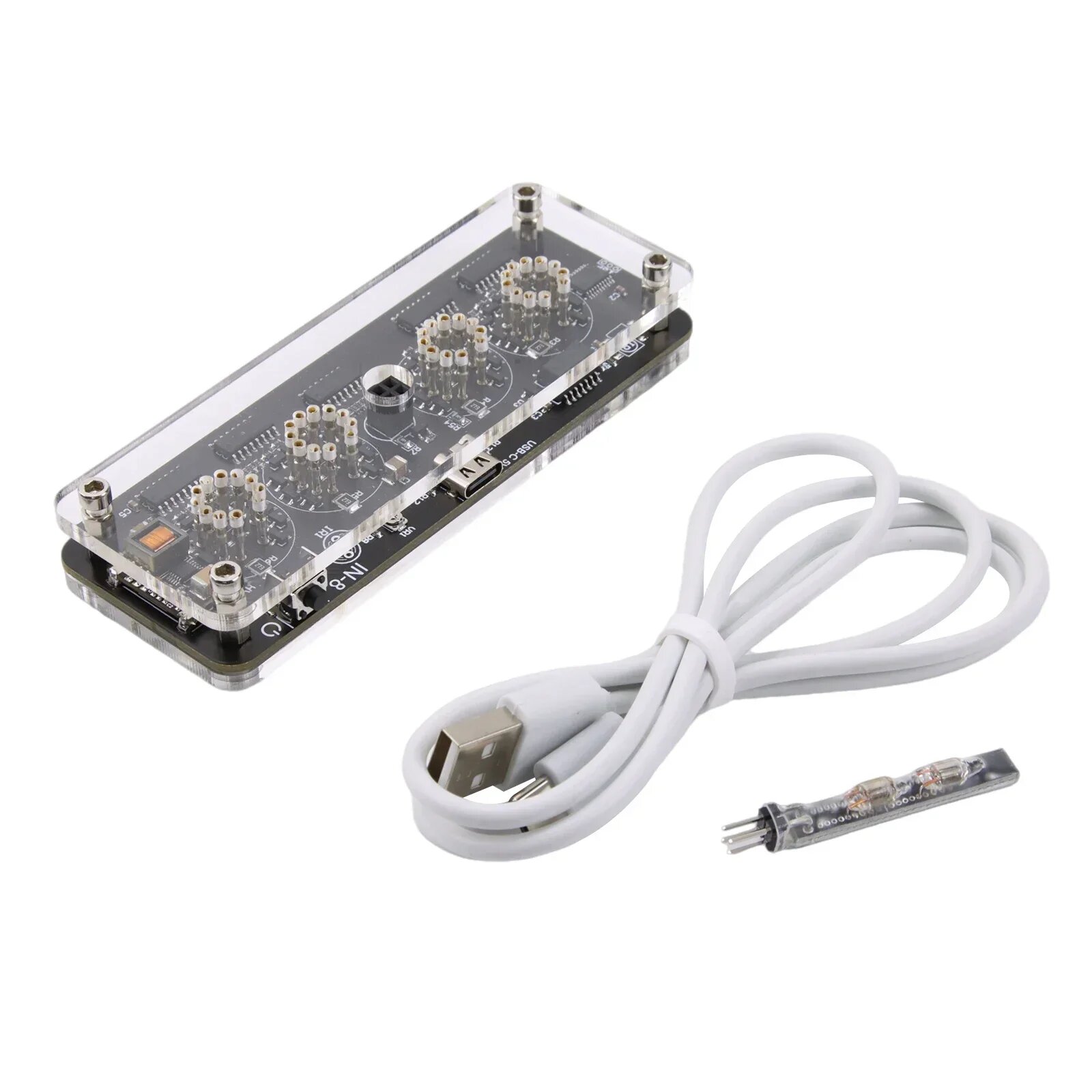 Настольные часы IN-8 с LED подсветкой