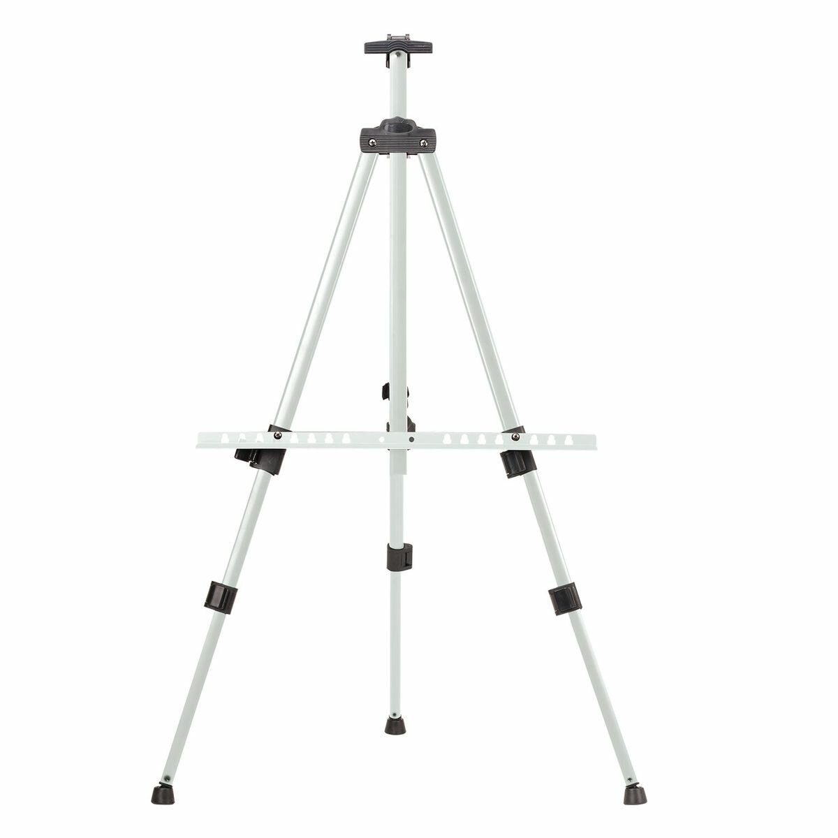Мольберт-тренога Brauberg Art Basic, металл телескопический белый 117х166х94см, чехол (192753)