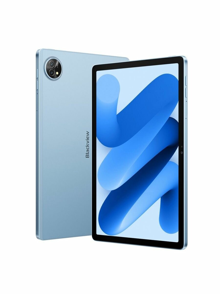 Планшет Blackview Zeno 10, 8 Гб, 128 Гб, экран 11 дюймов, Android 15, GPS, 5G, LTE, синий без RUStore\MAX