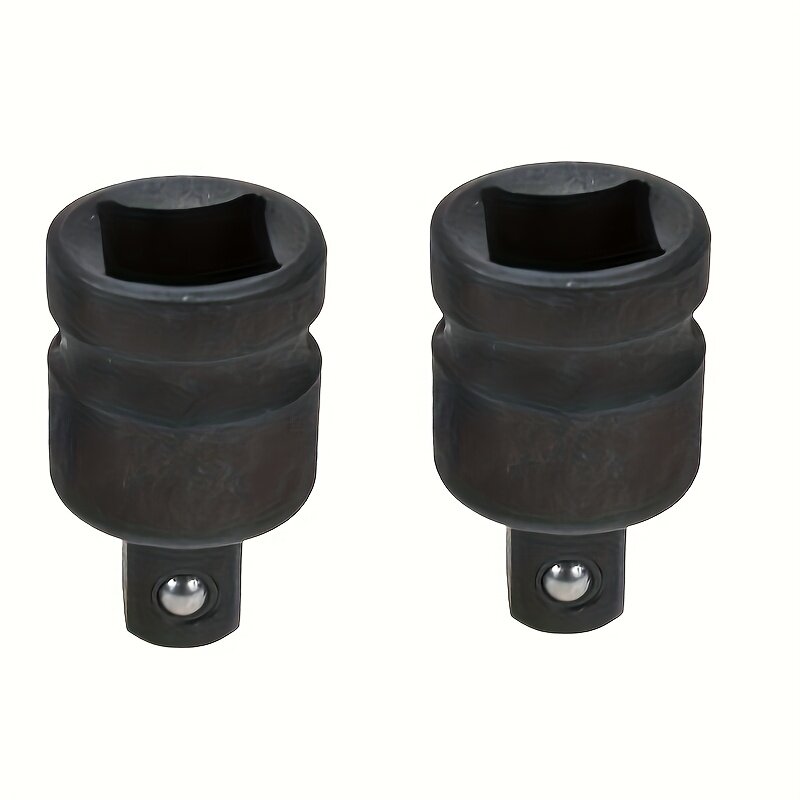 Переходники ударные из хромованадиевой стали, 1/2" F - 3/8" M, с шестигранными гнездами, 2 шт.