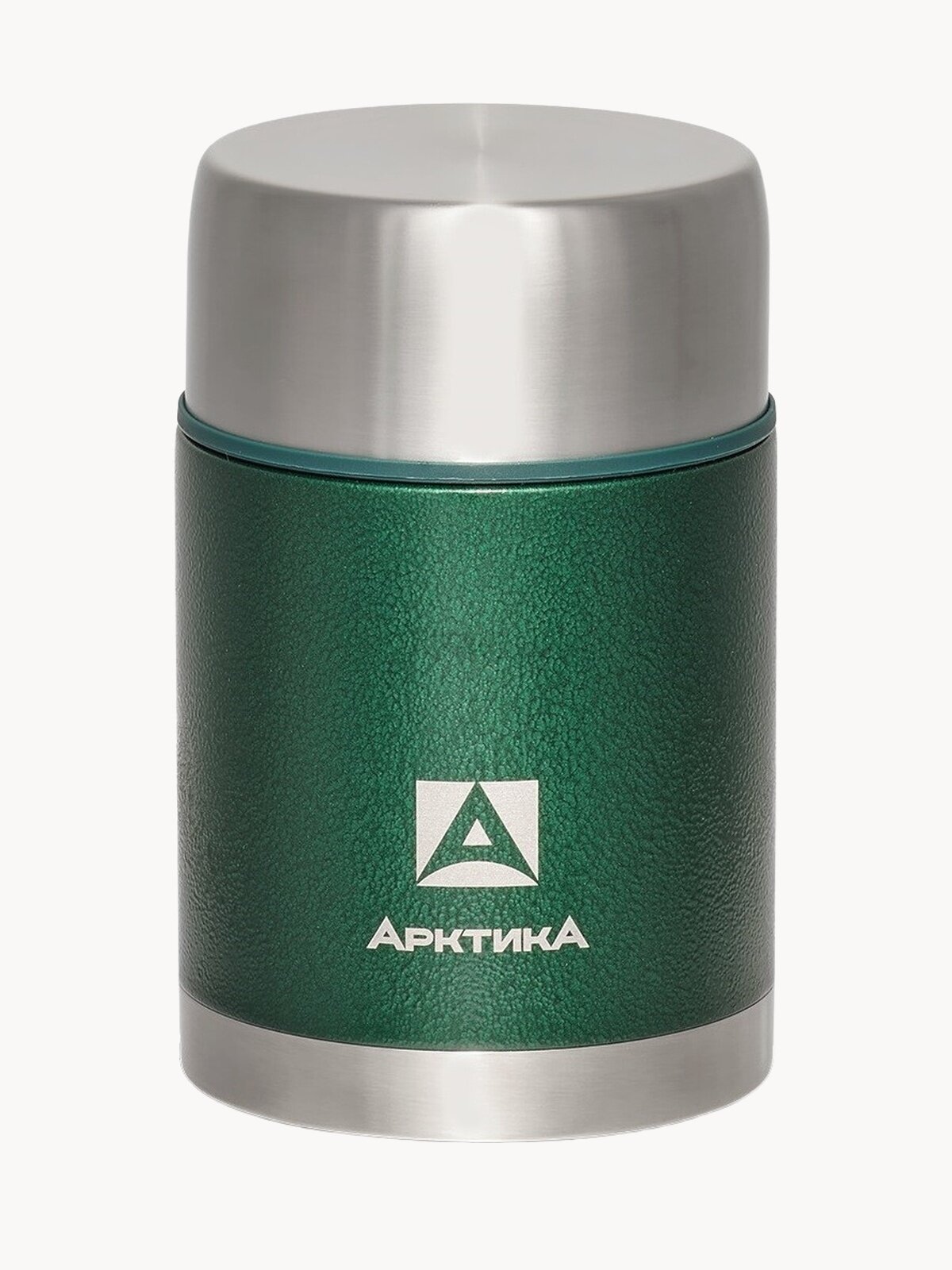 Термос для супа и второго 800 мл с широким горлом Арктика 306А, сталь, с ложкой, в чехле