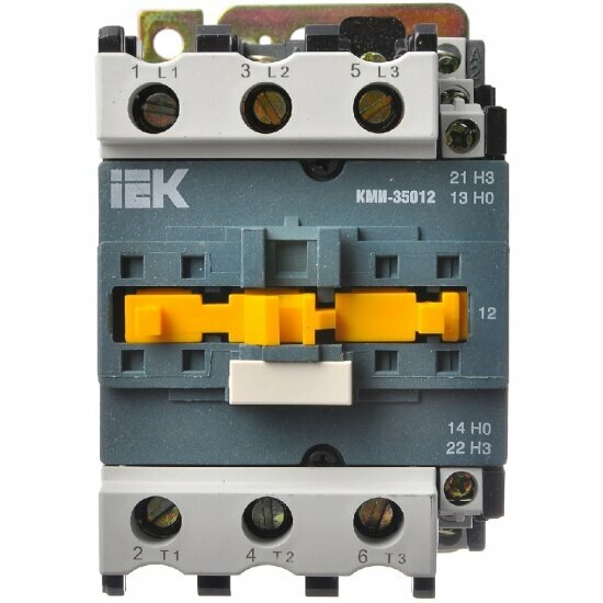 Контактор Iek КМИ-35012 50А 400В/АС3 1НО 1НЗ, KKM31-050-400-11