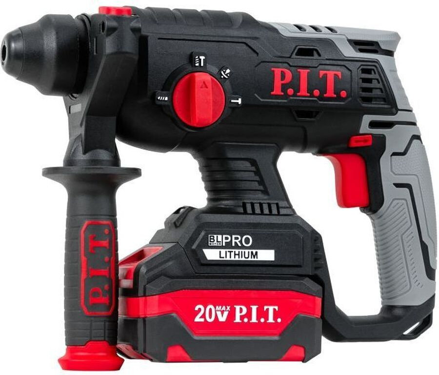 Перфоратор P.I.T. PBH20H-22B/1 Li-Ion, 4Ач