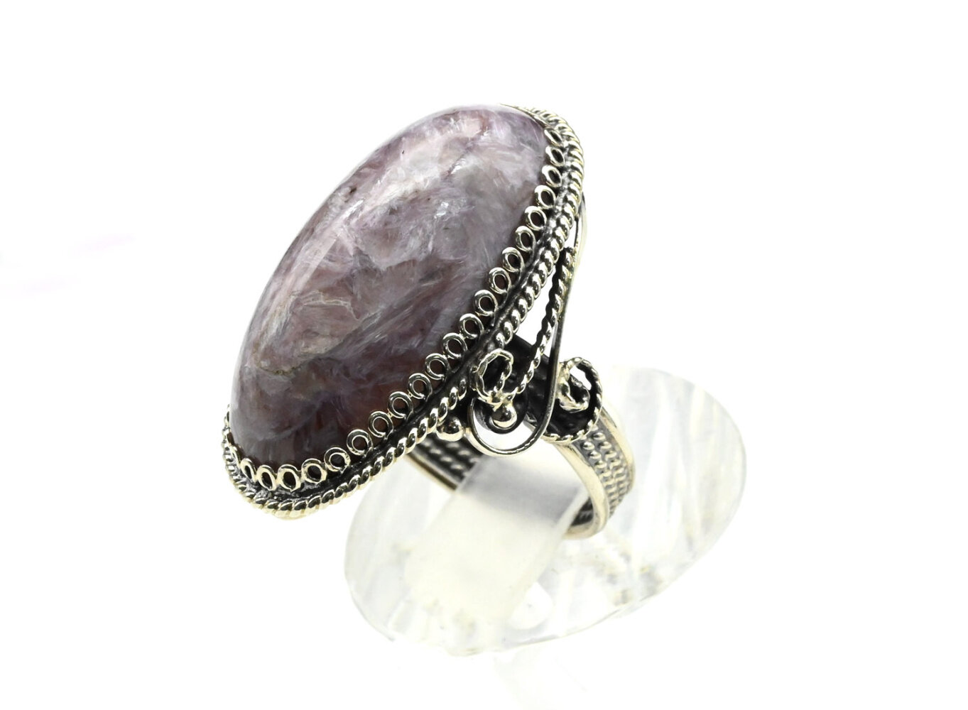 Кольцо, чароит