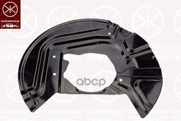Кожух тормозного диска передн лев BMW - X3 (E83) 04- Klokkerholm арт. 0093377