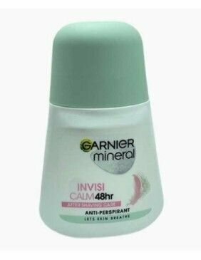 Дезодорант Garnier Mineral "INVISI CALM"антиперспирант шариковый женский 48час 50 мл (из Финляндии)