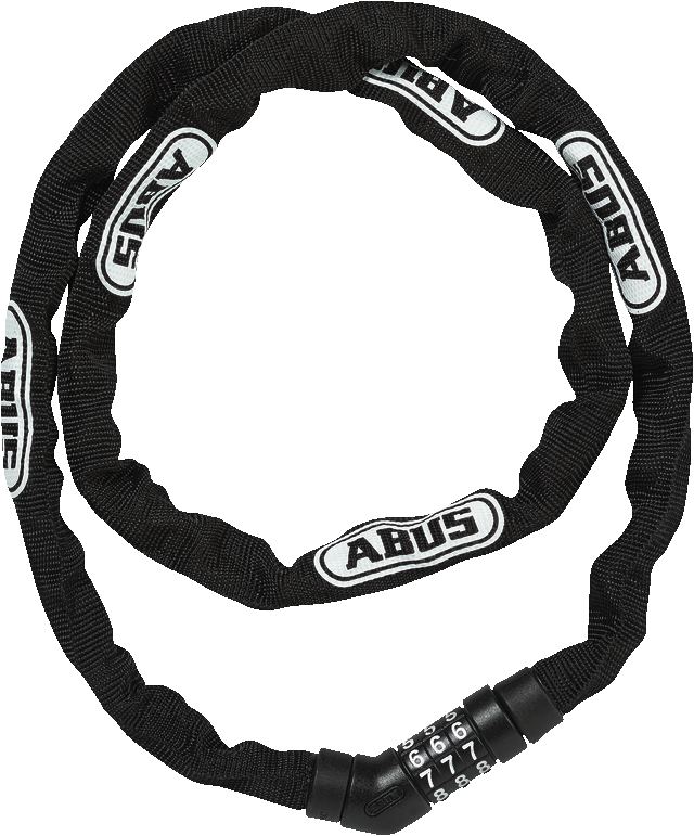 Велозамок-цепь ABUS Steel-O-Chain 4804C/110см BK