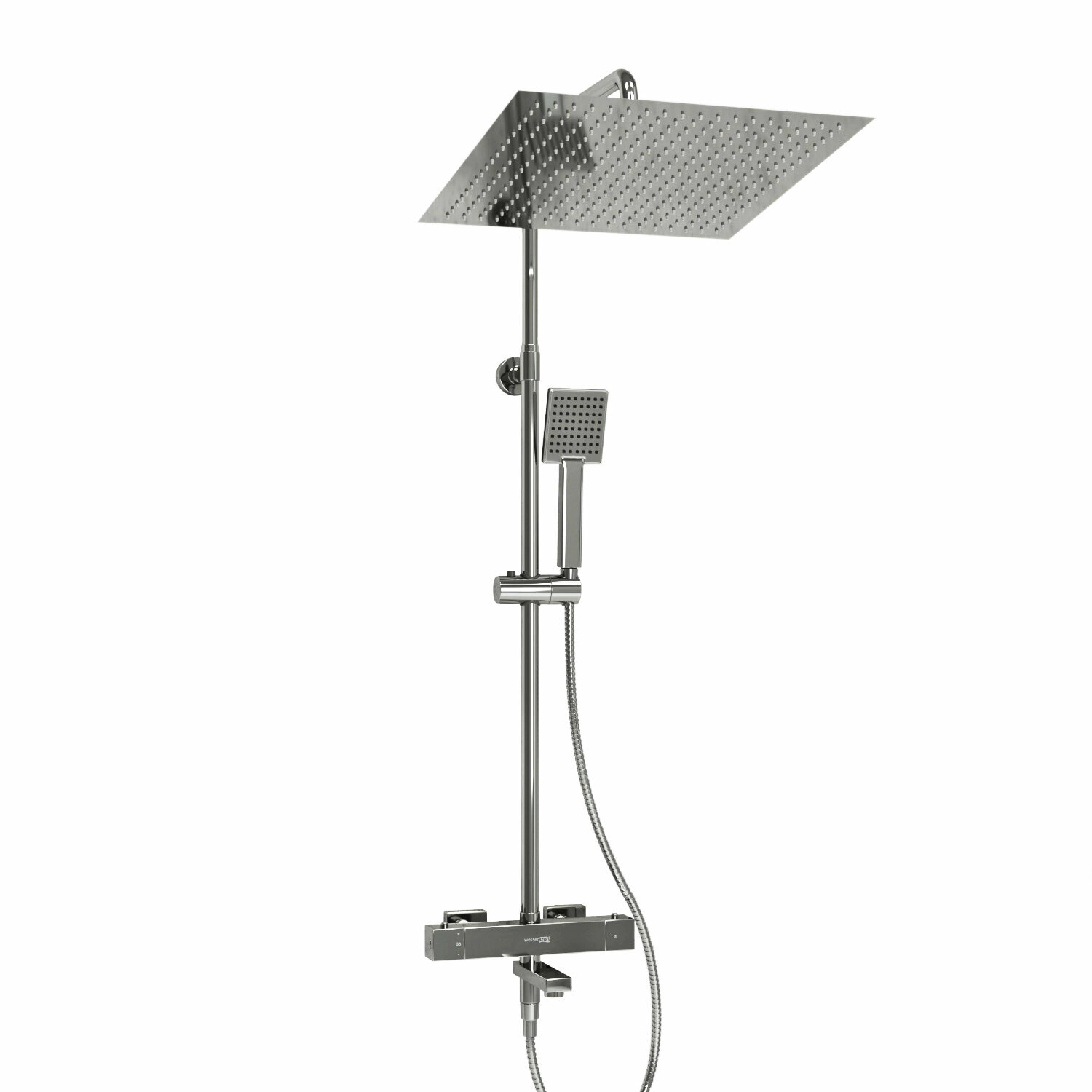 Душевая система для ванны WasserKRAFT (A199.119.141.010. CH Thermo) с термостатом