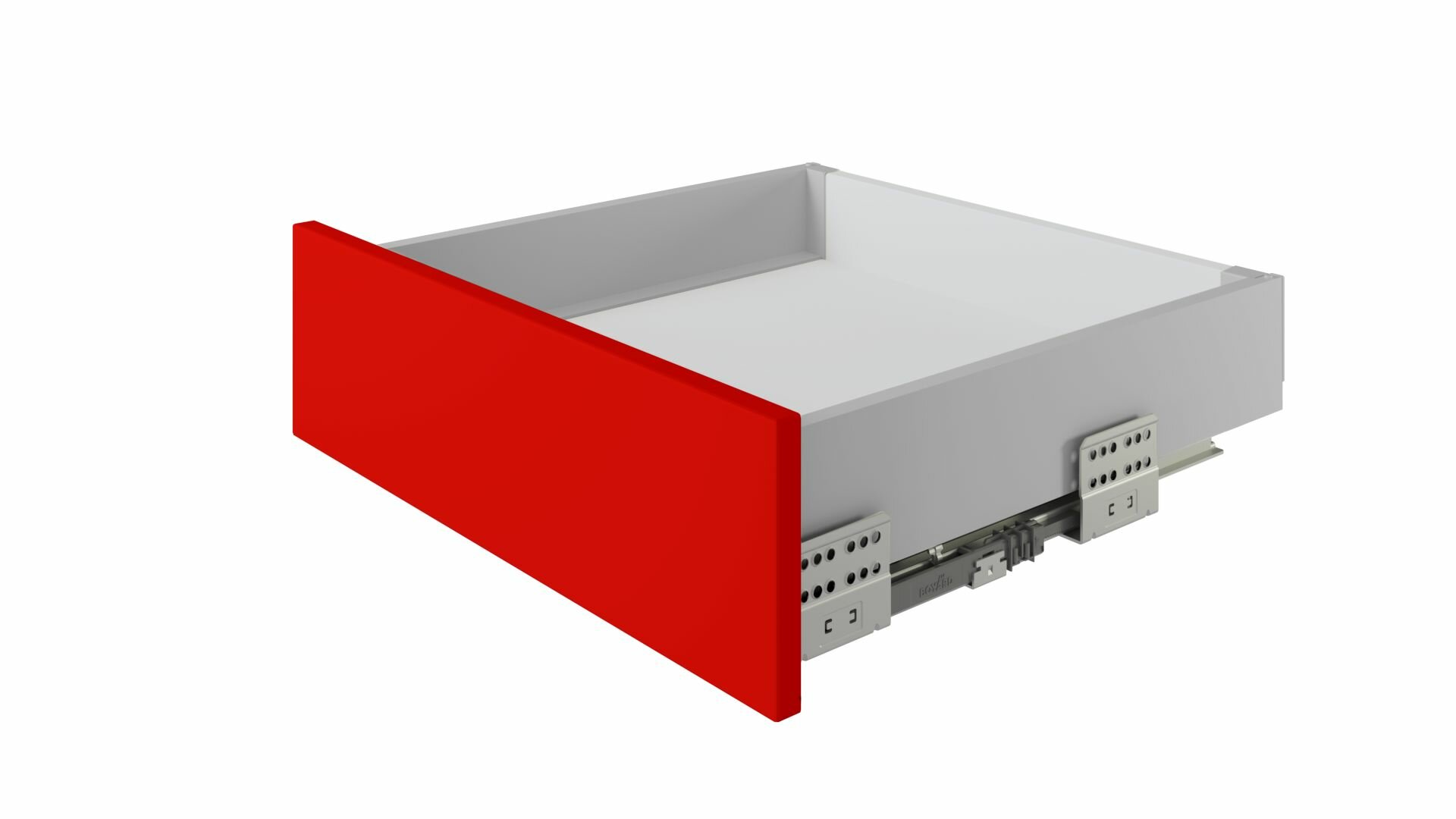 Старт PUSH с прямыми боковинами стандартной высоты SB28GR.1/500, серый RAL7038