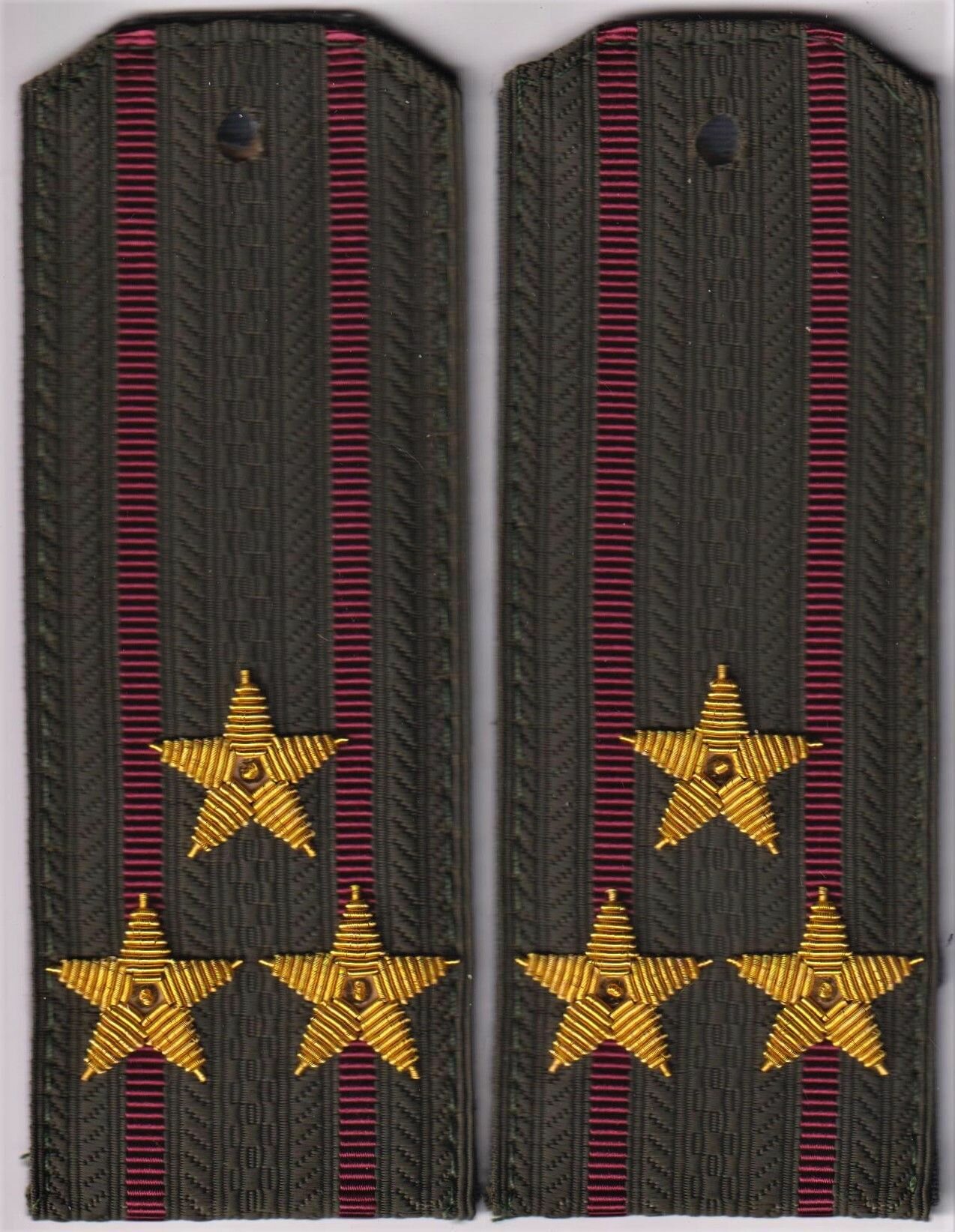 Погоны Росгвардии оливковые, полковник