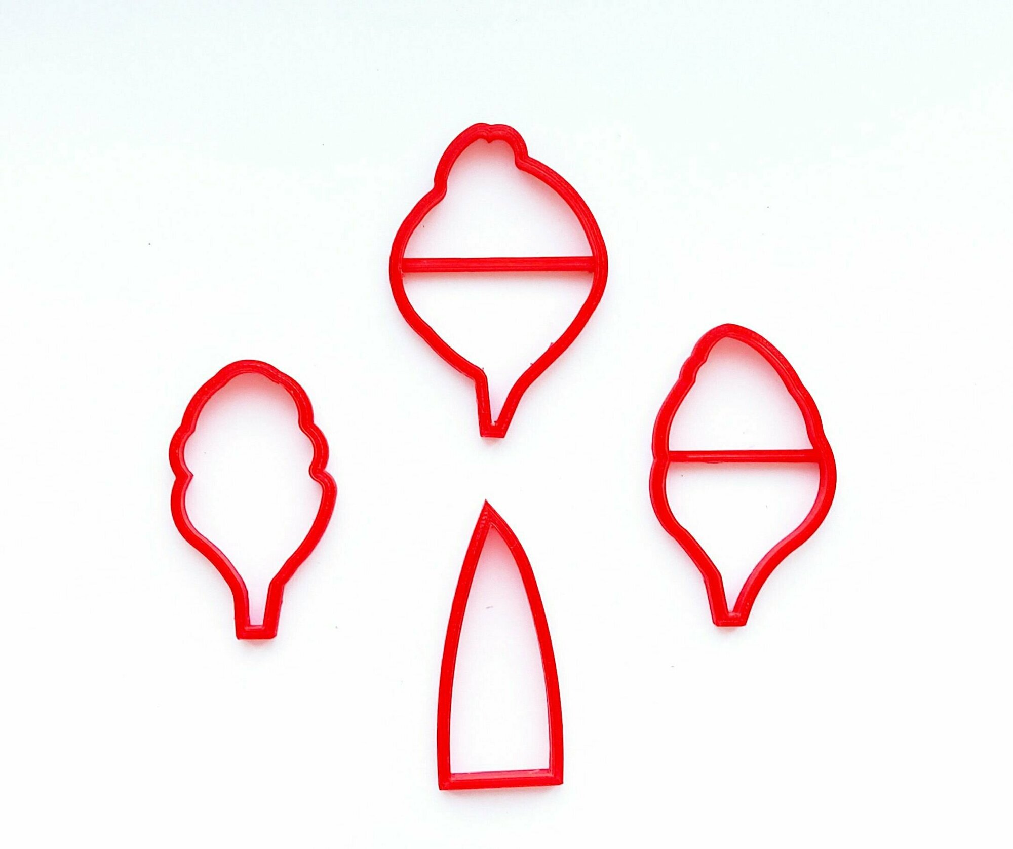 Пластиковые каттеры лепестков Гладиолуса