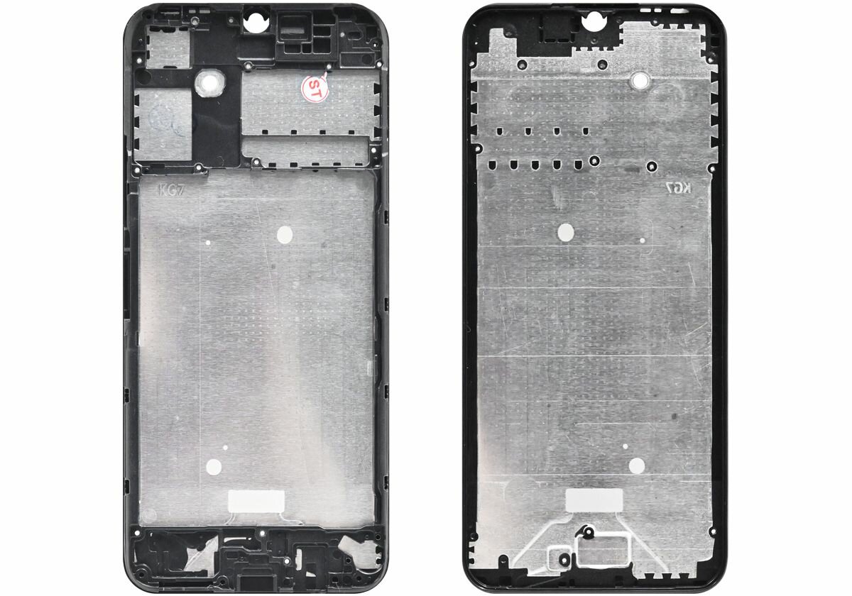 Рамка дисплея для Tecno Spark 8P (черная)