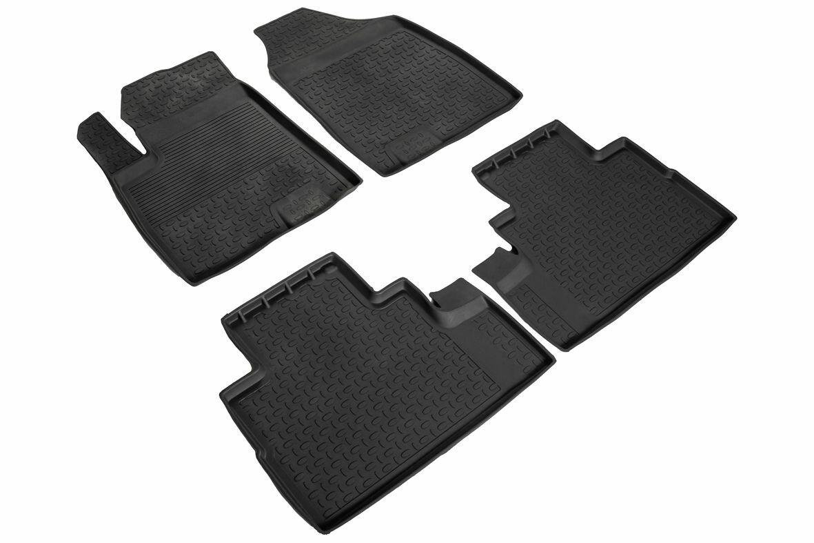 Коврики для салона резиновые с высоким бортом Seintex для Jetour Dashing (2022-)