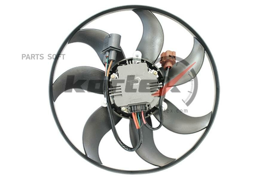 Вентилятор радиатора AUDI/VW/SKODA GOLF 5/6/PASSAT 05/OCTAVIA/JETTA 3/TIGUAN/CC KORTEX арт. KFD011