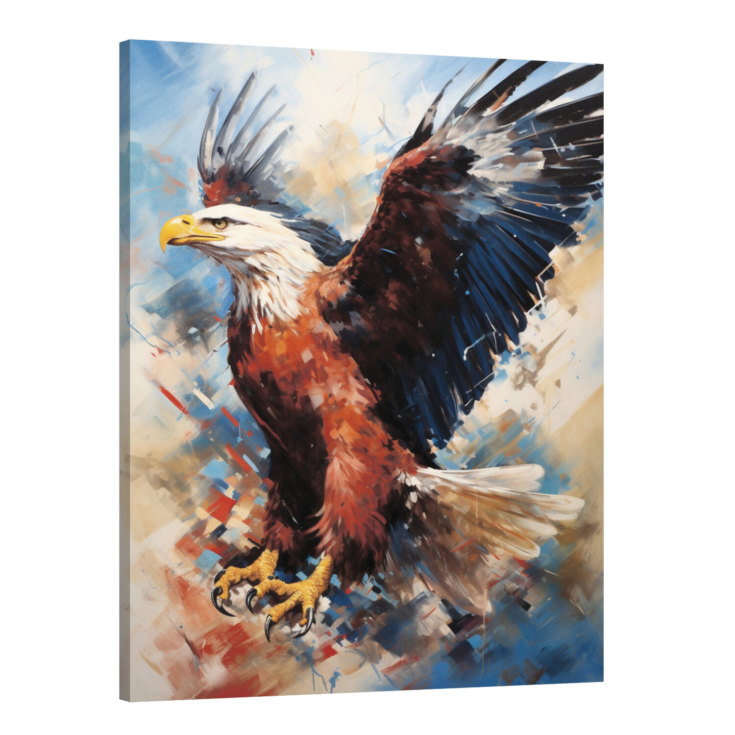 Интерьерная картина 50х70 "Природа в гуашах"