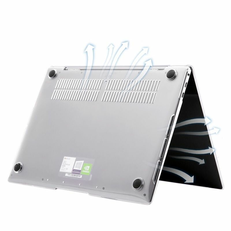 Чехол для ноутбука/Для Huawei MateBook X Pro (13,9 дюйма) 2018-2021/Прозрачный глянцевый