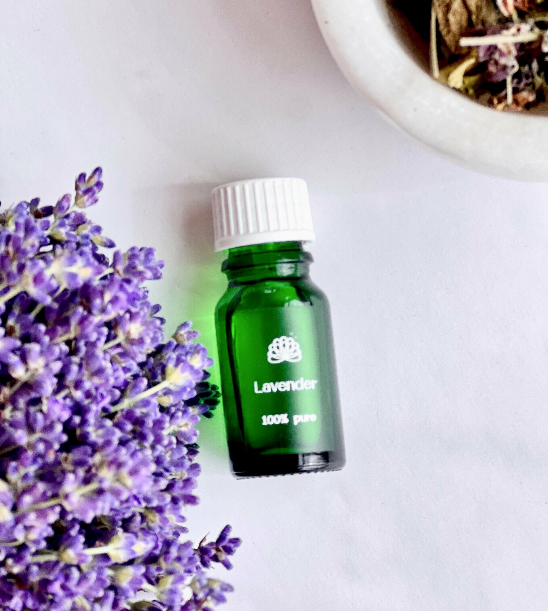 Эфирное масло лаванды натуральное высококачественное, 10 мл