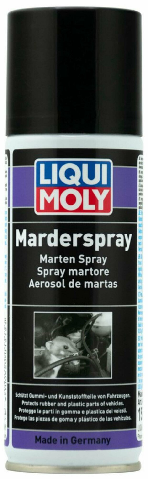 Защитный спрей от грызунов marder-spray (0,2л) liqui moly 1515 / 39021