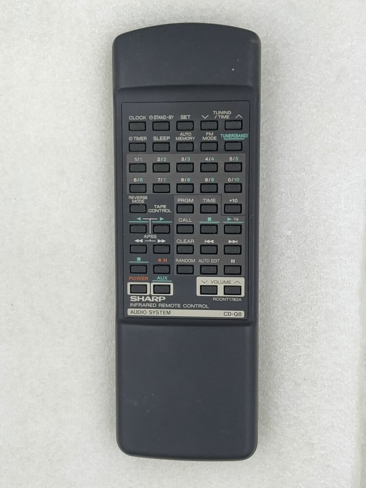 Оригинальный Пульт д-у Sharp RCONT1782A