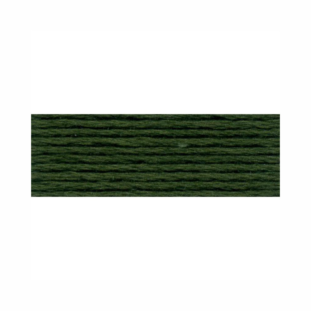 Мулине "DMC" 100% хлопок 8 м №0935 т. хаки