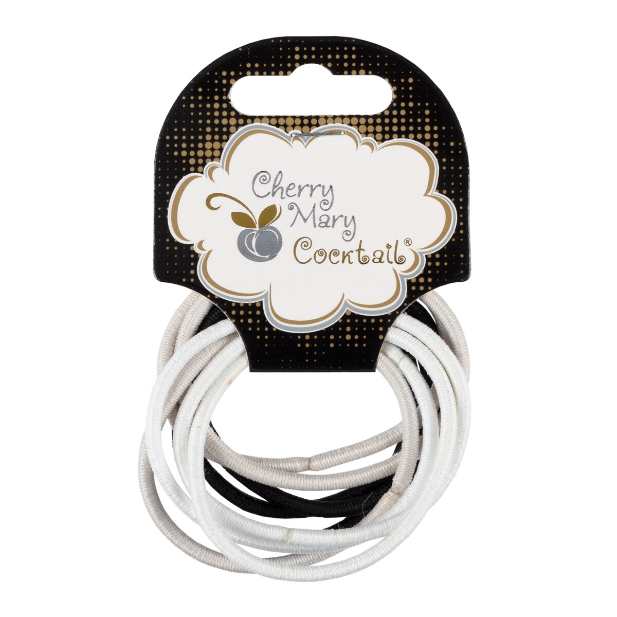 CHERRY MARY V/R6211-JG82 Набор резинок для волос 9 шт №02 силиконовые без металлических вставок