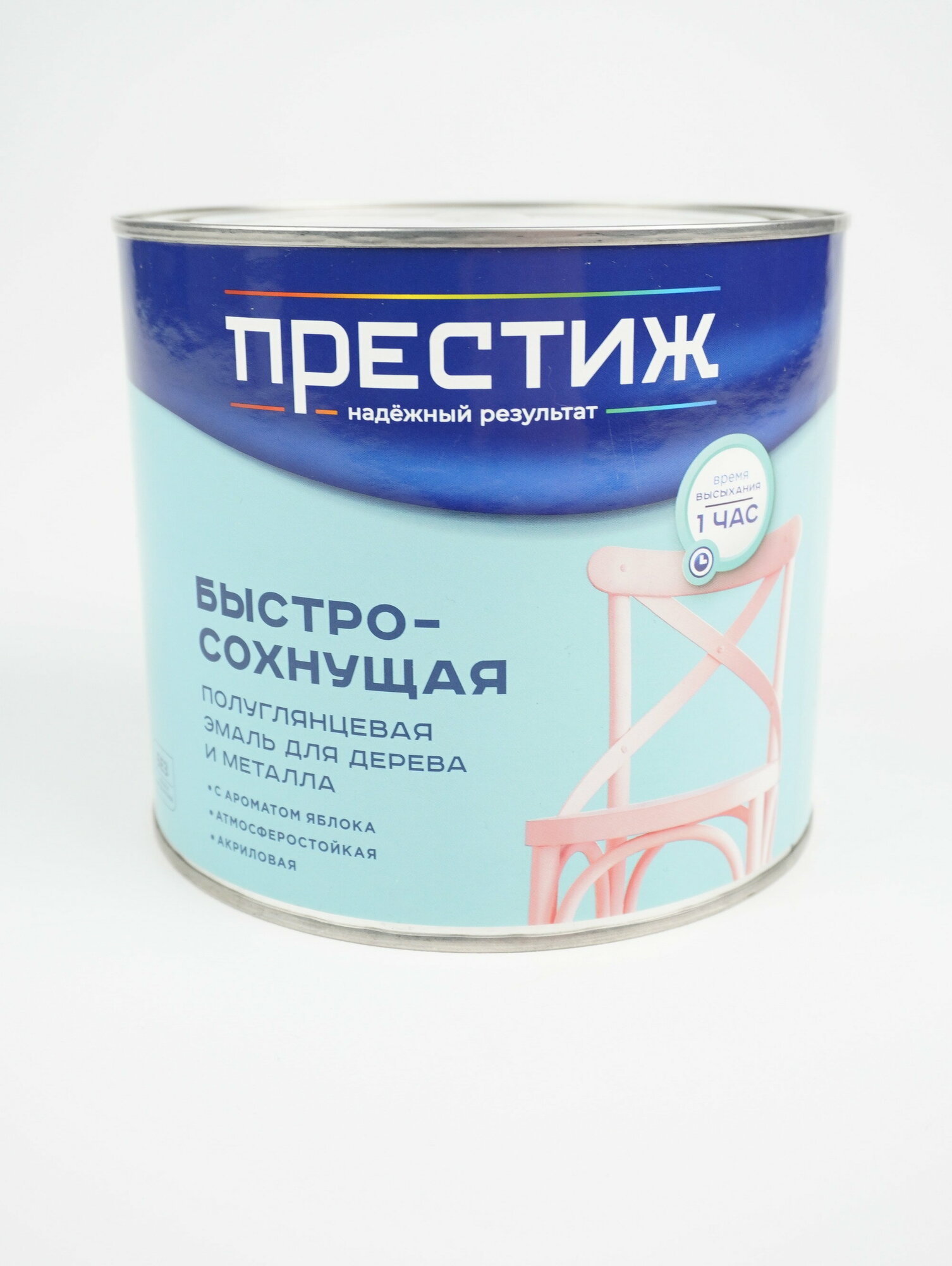 Эмаль акриловая универс. 1,9кг белая п/глянц (ар. яблока) престиж //131752