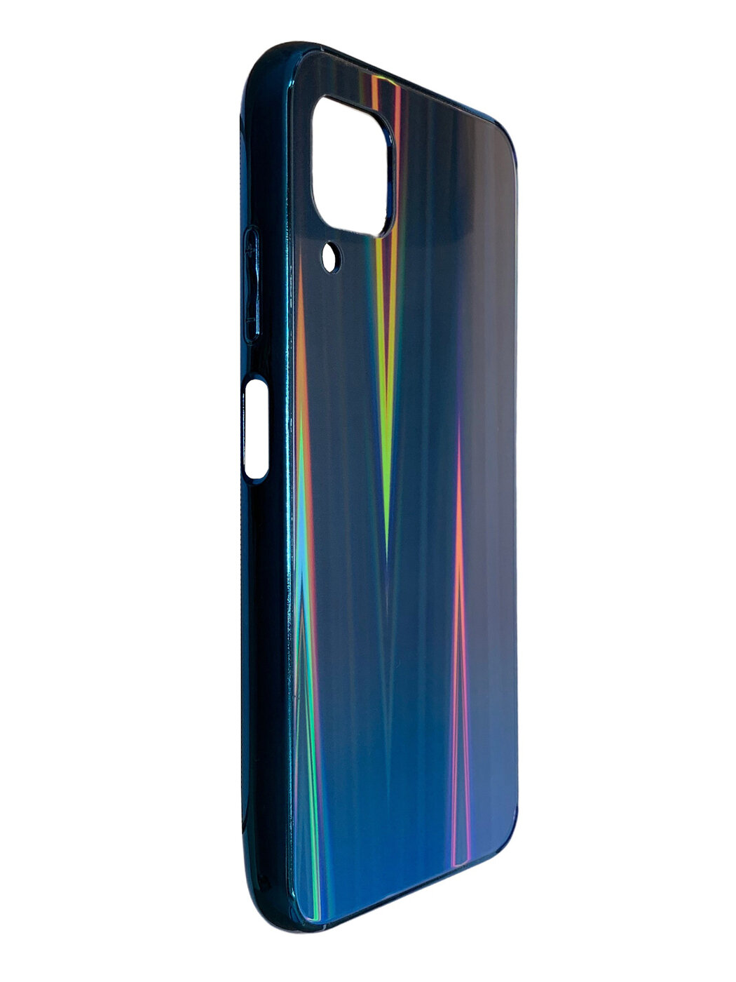 Чехол Омбре для Huawei P40 Lite / чехол на хуавей р40 лайт синий