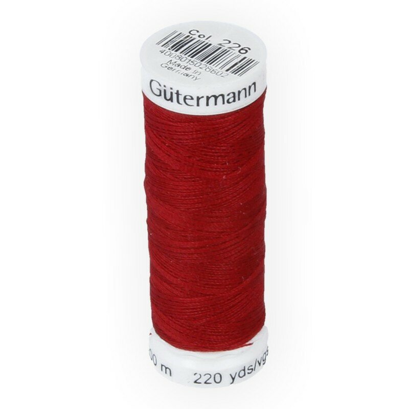 Нитки швейные "GUETERMANN" универсальные 200 м 218.72 я №226