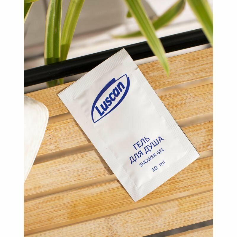 Гель для душа Luscan, саше 10 мл, 500 шт./уп.