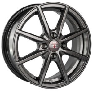 Литой колесный диск Alcasta M63 6x15/4x100 D60.1 ET46 Graphite