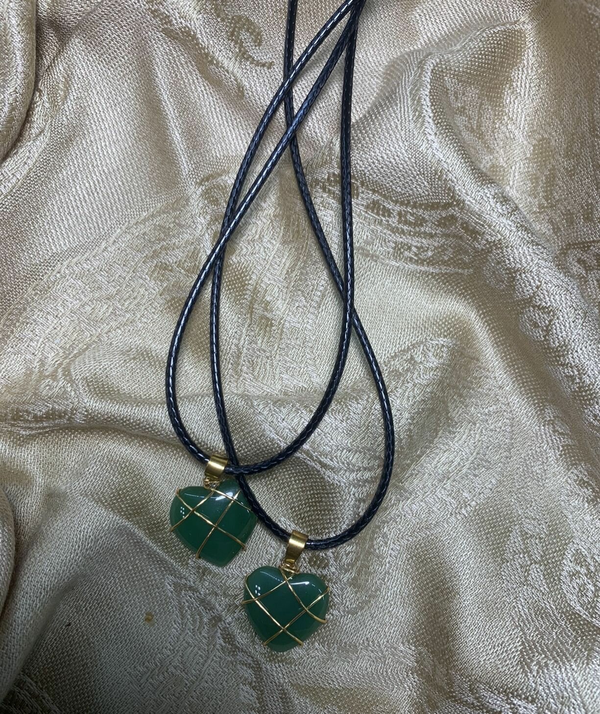 Колье, стекло, искусственный камень