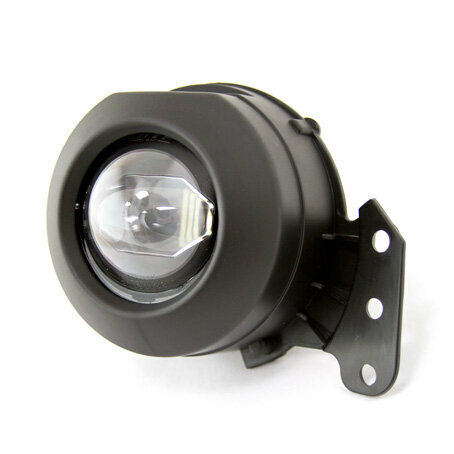 Фары противотуманные светодиодные автомобильные MTF Light БМВ 3, 5, 6, X3, линза, 12В, 7Вт, ЕСЕ R19, E4, комплект