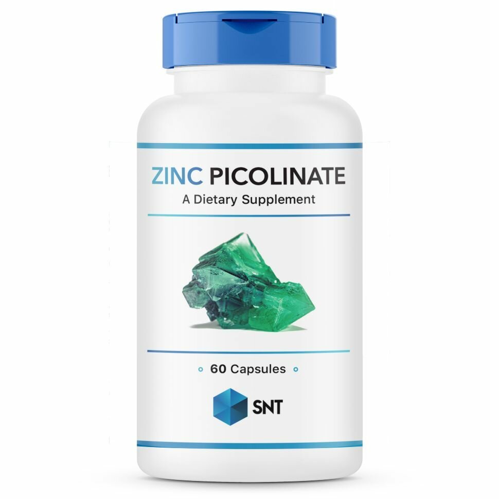 SNT Zinc Picolinate 22 mg / СНТ Цинк Пиколинат 22 мг 60 капсул