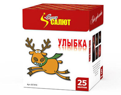 Фейерверк Супер Салют СС7410 Улыбка.