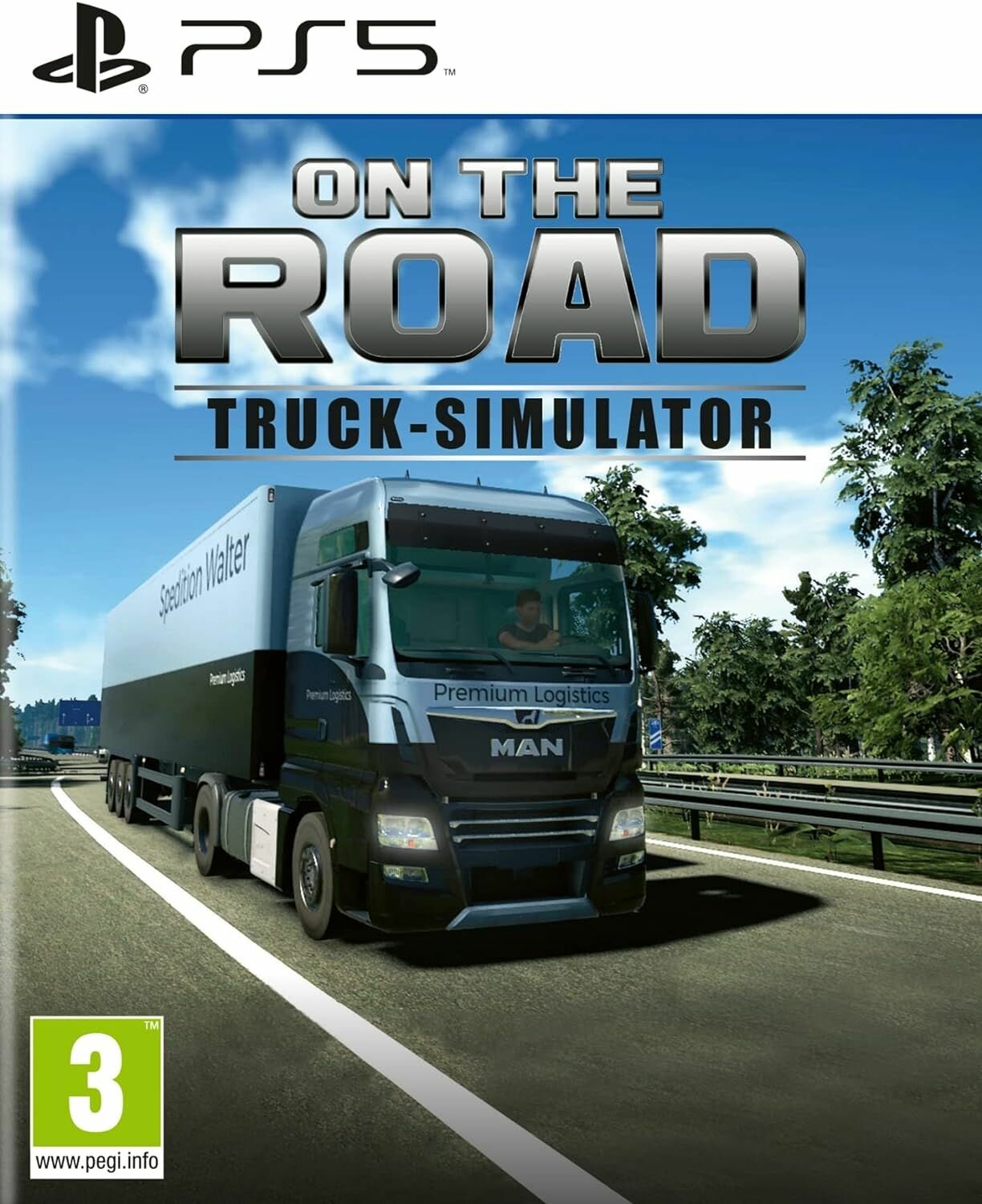 Игра On The Road - The Truck Simulator для PS5 (английская версия)